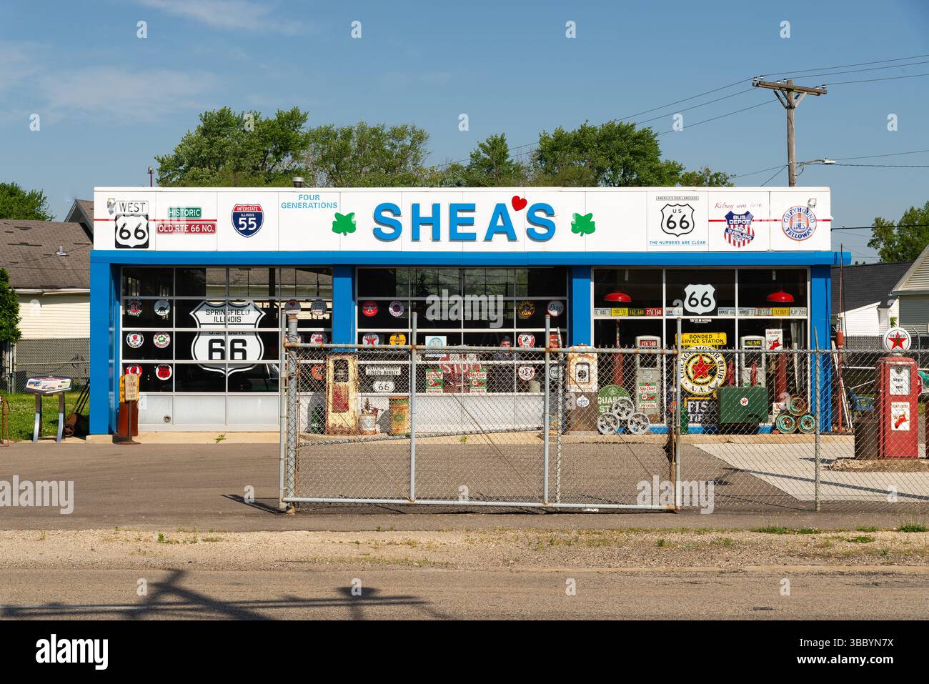 Springfield, Illinois - United States - May 15th, 2025: Exterior of ...