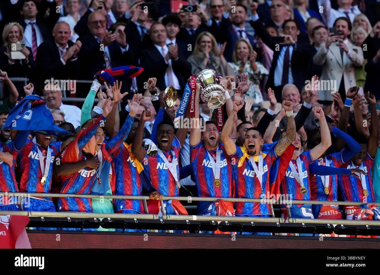 Crystal Palace's Marc Guehi (centre left) and Joel Ward (centre right ...