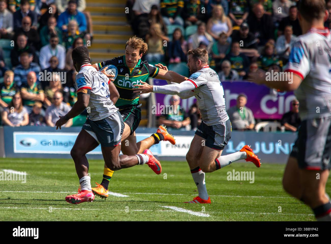 James ramm northampton saints hi-res stock photography and images - Alamy