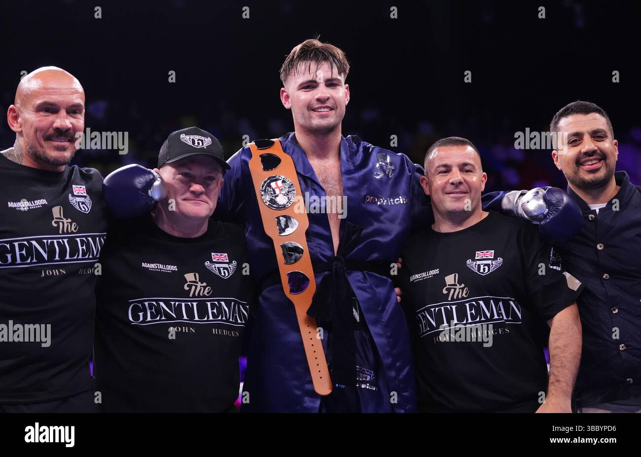 John Hedges after beating Nathan Quarless during their BBCofC English ...