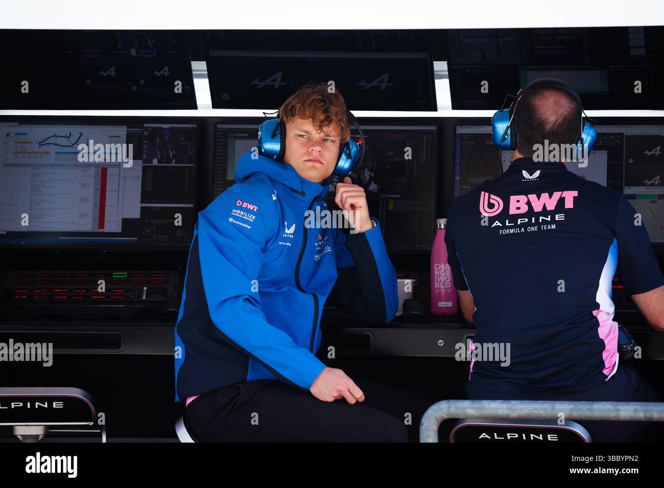 Imola, Italie. 17th May, 2025. ARON Paul (est), Alpine F1 Team Reserver ...