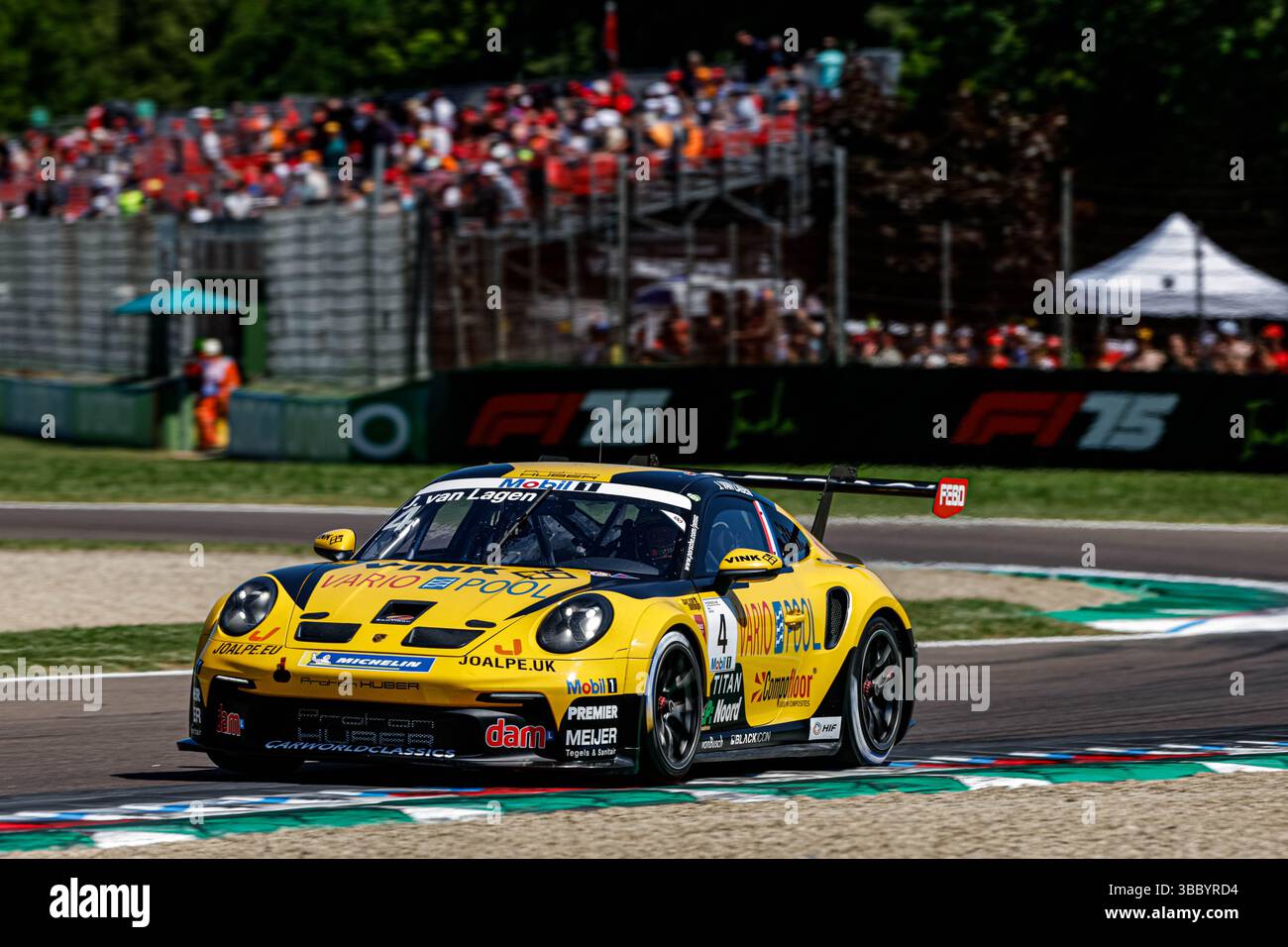 Imola, Italy. 17th May, 2025. #4 Jaap van Lagen (NLD, Proton Huber ...