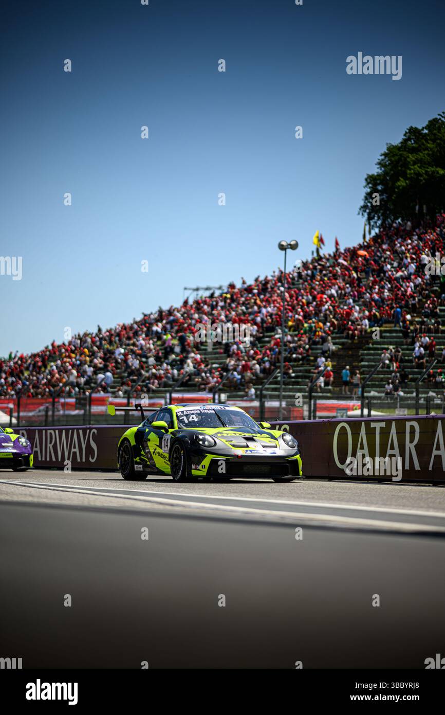Imola, Italy. 17th May, 2025. #14 Mikel Azcona Troyas (ESP, Hadeca ...