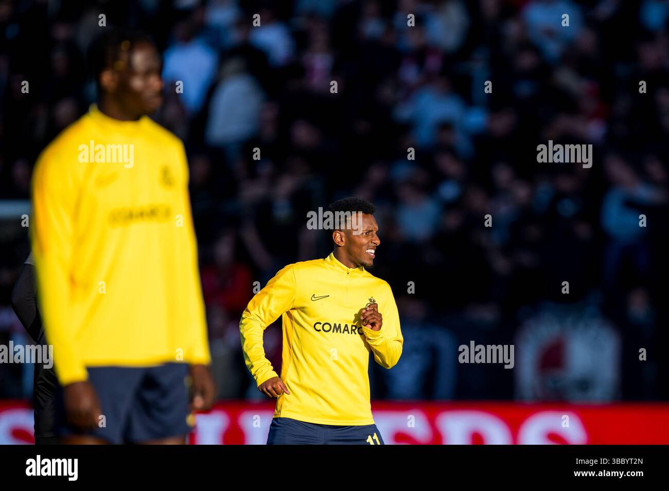 Antwerp, Belgium. 17th May, 2025. Union's Henok Teklab pictured in ...