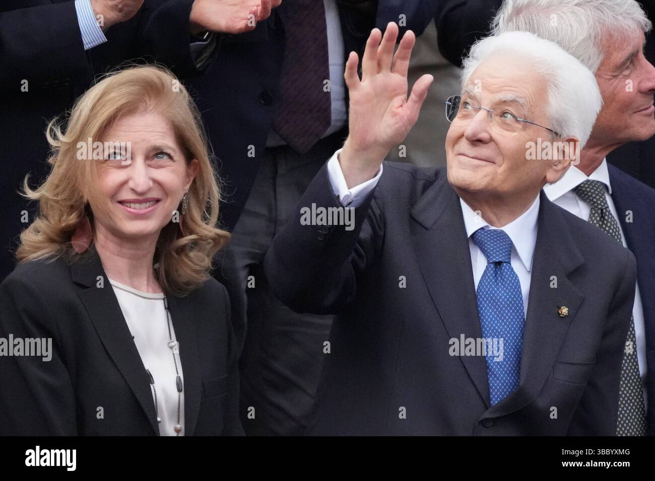 Rome, Italy. 17th May, 2025. The President of italian republic Sergio ...
