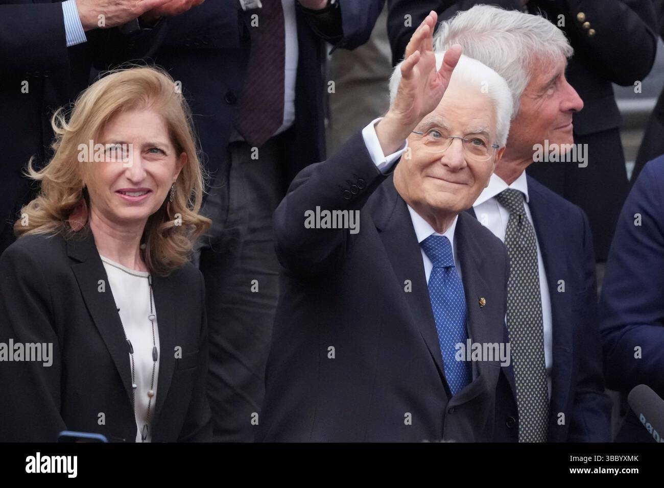 Rome, Italy. 17th May, 2025. The President of italian republic Sergio ...