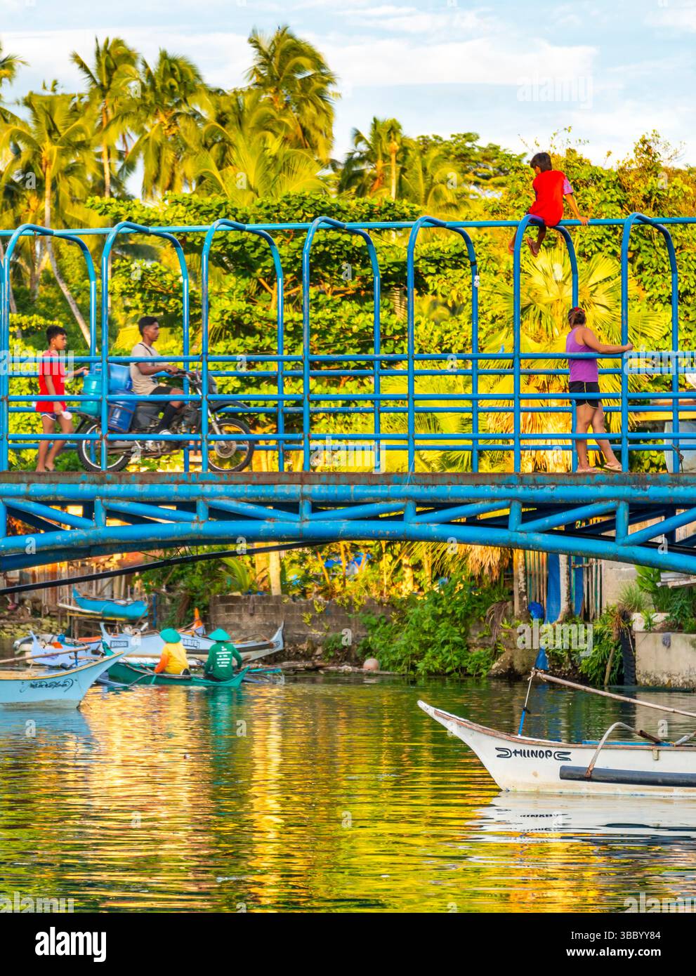 Surigao del Sur,Mindanao,Philippines,April 25 2024:Life around the ...