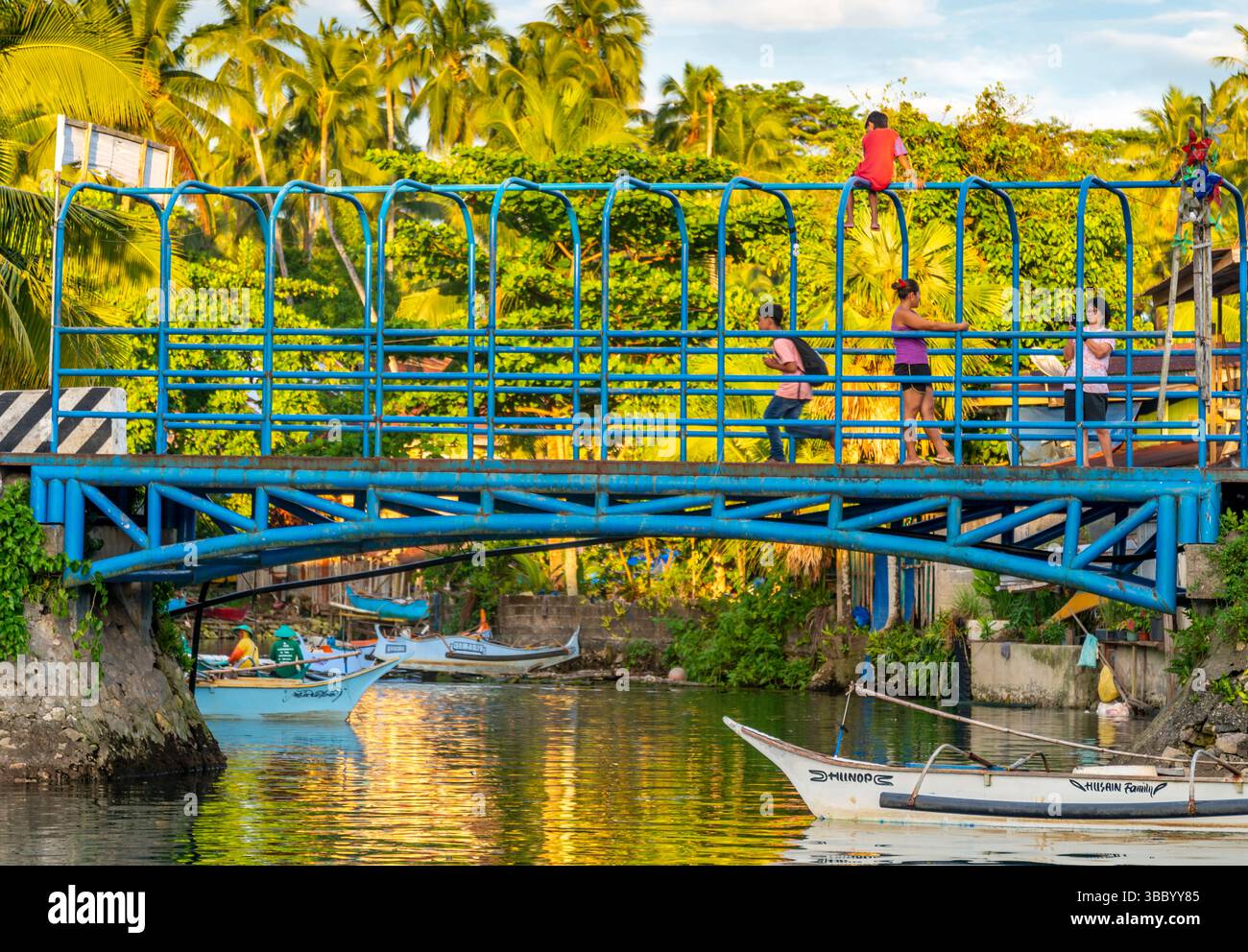 Surigao del Sur,Mindanao,Philippines,April 25 2024:Life around the ...