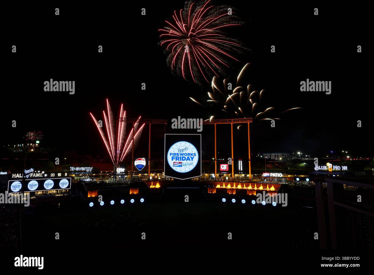 May 16, 2025: Fans were treated to fireworks after a game between the ...