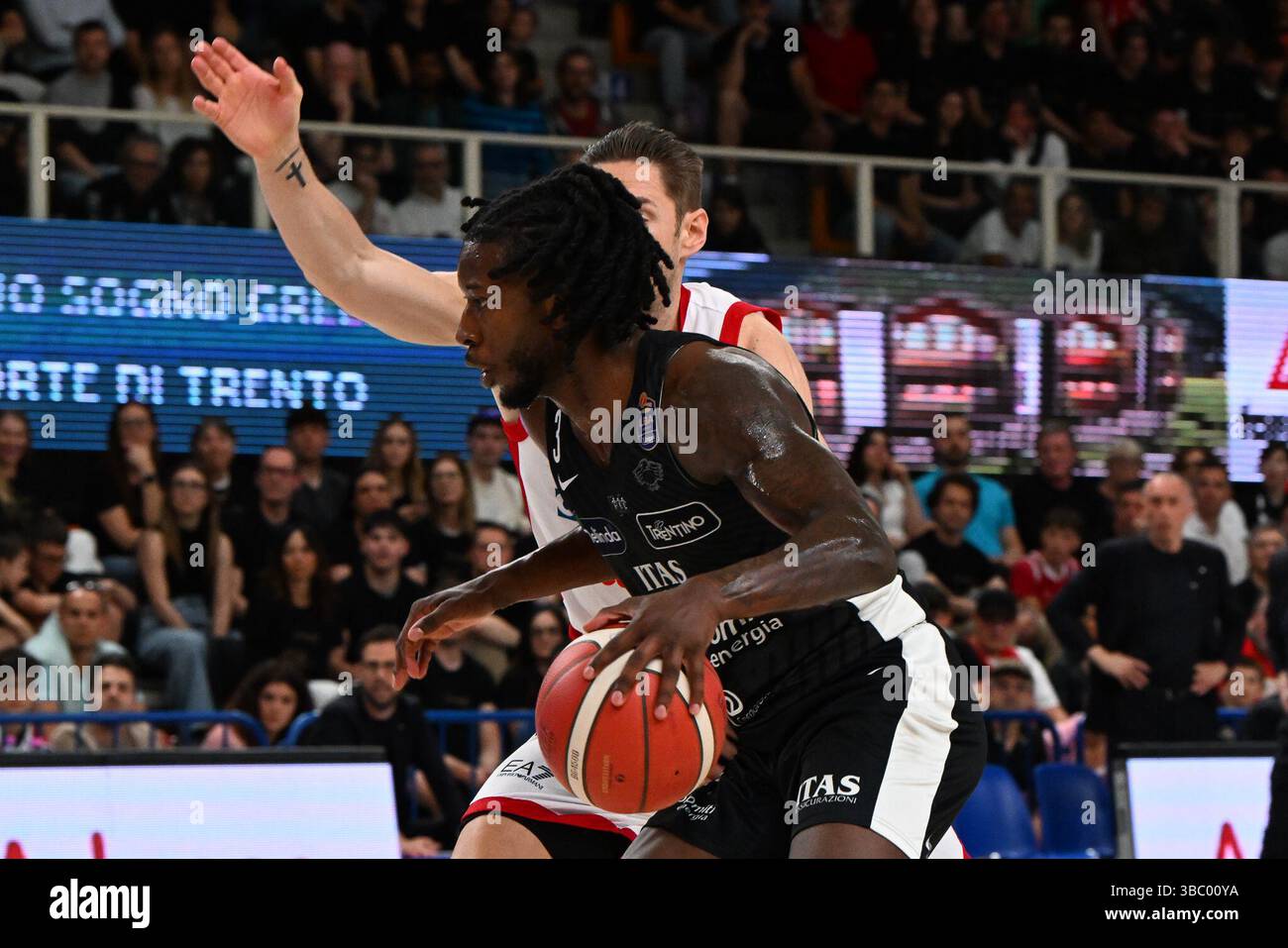 Trento, Italy. 17th May, 2025. Cale Myles Alexander ( Dolomiti Energia ...