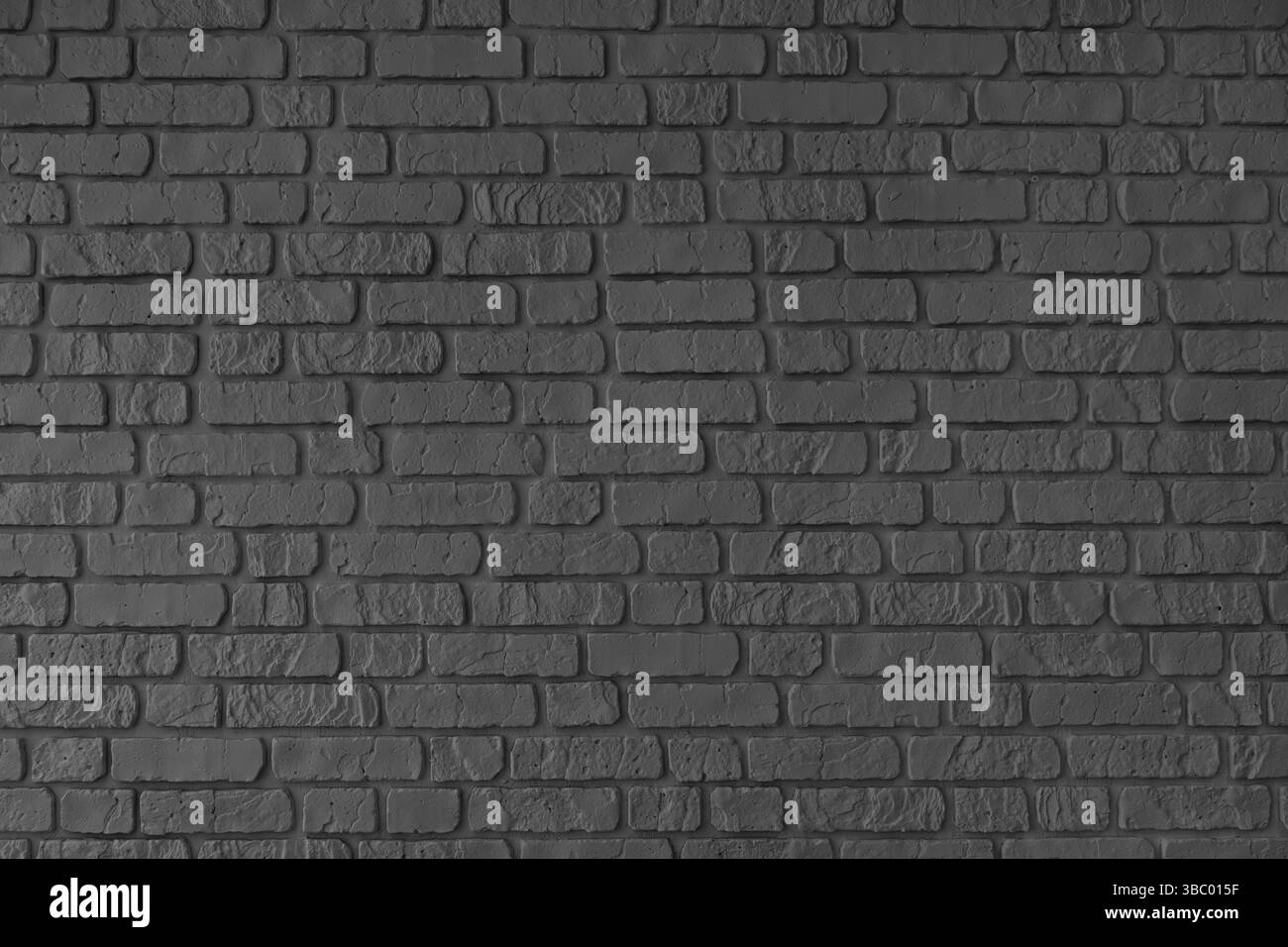 Black color painted old brick wall texture, architecture brickwork ...