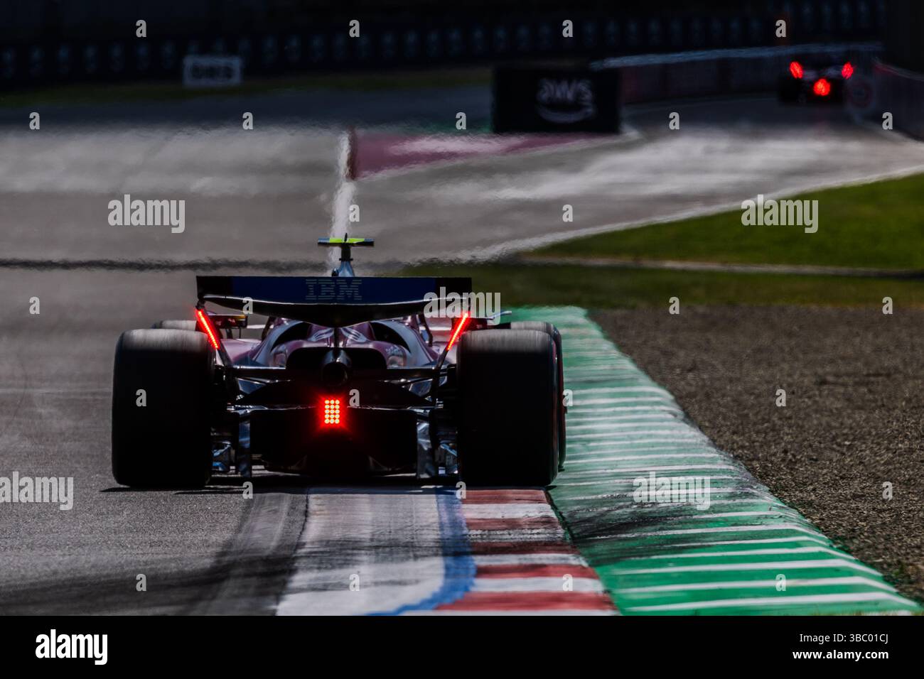 Autodromo Enzo e Dino Ferrari, Imola, Italy.17.May.2025; Lewis Hamilton ...