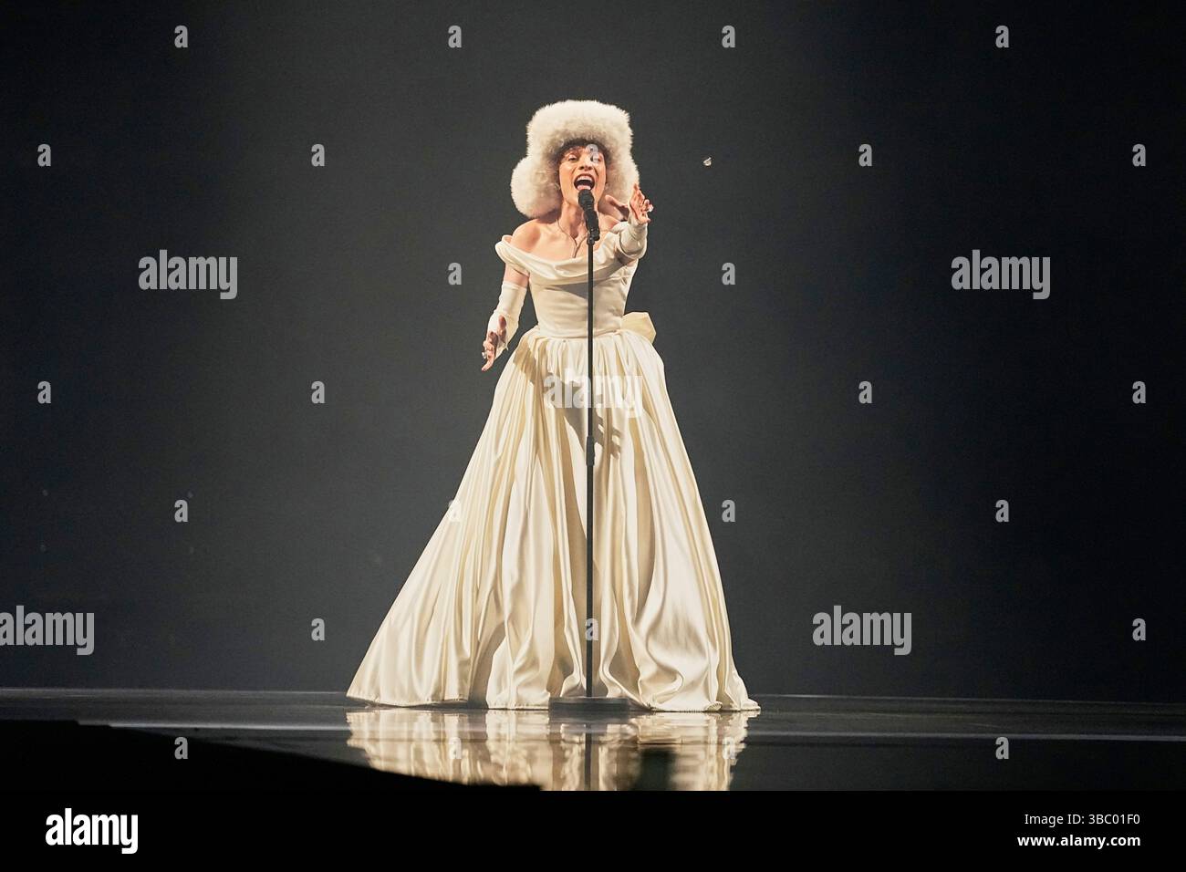Nemo performs the song The Code during the Grand Final of the 69th ...