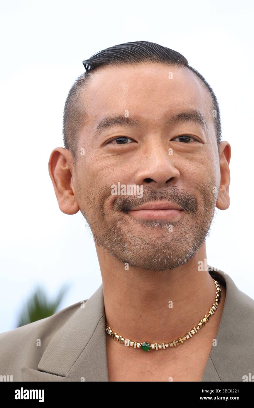 Cannes, France. 17th May, 2025. Juno Mak during the 'Sons of the Neon Night' photocall, 78th ...