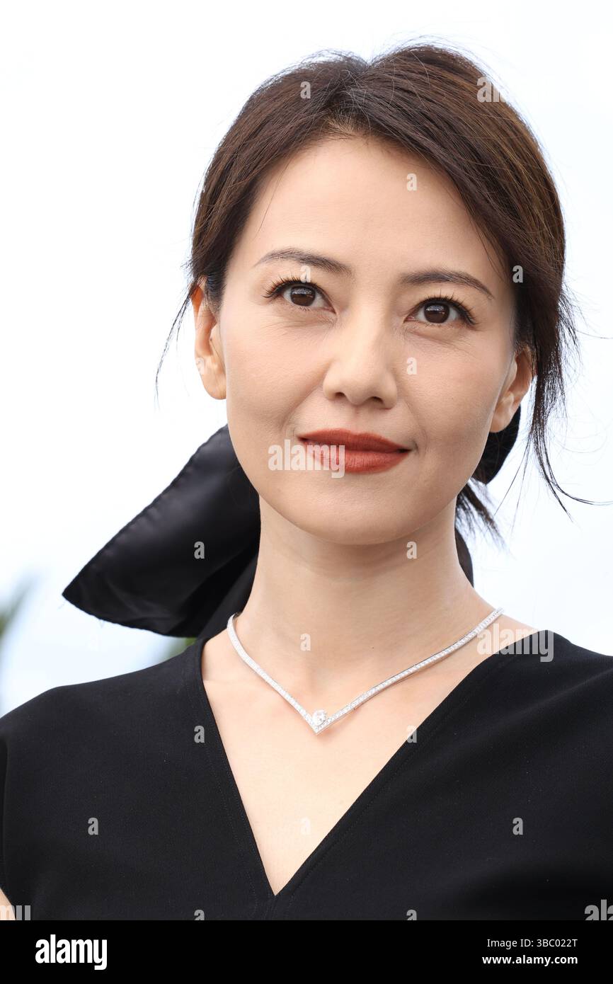 Gao Yuan Yuan during the 'Sons of the Neon Night' photocall, 78th Cannes Film Festival, France ...
