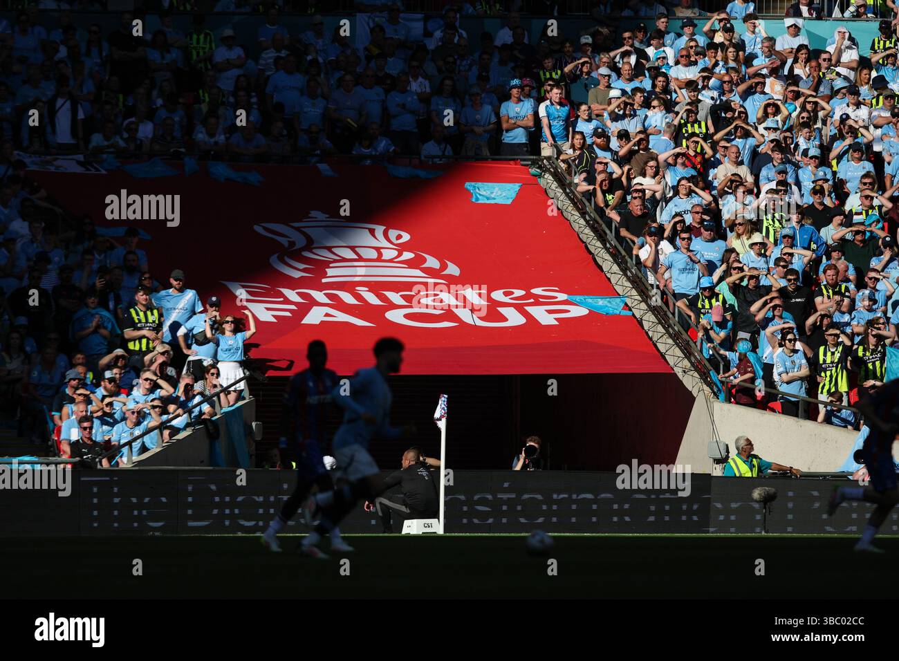 Wembley fa cup final 2025 view hi-res stock photography and images - Alamy