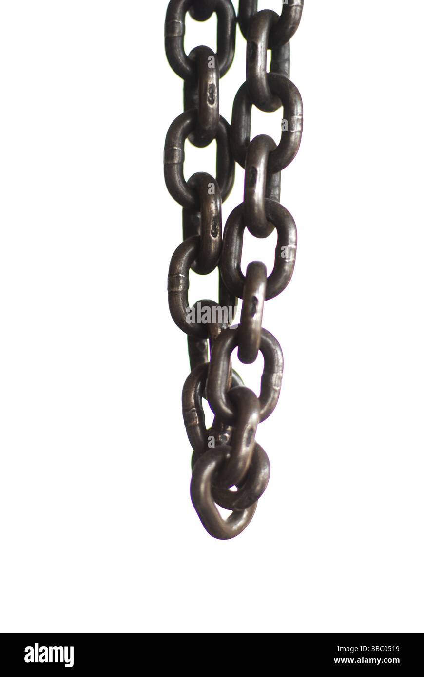 Long steel chains hang hi-res stock photography and images - Alamy