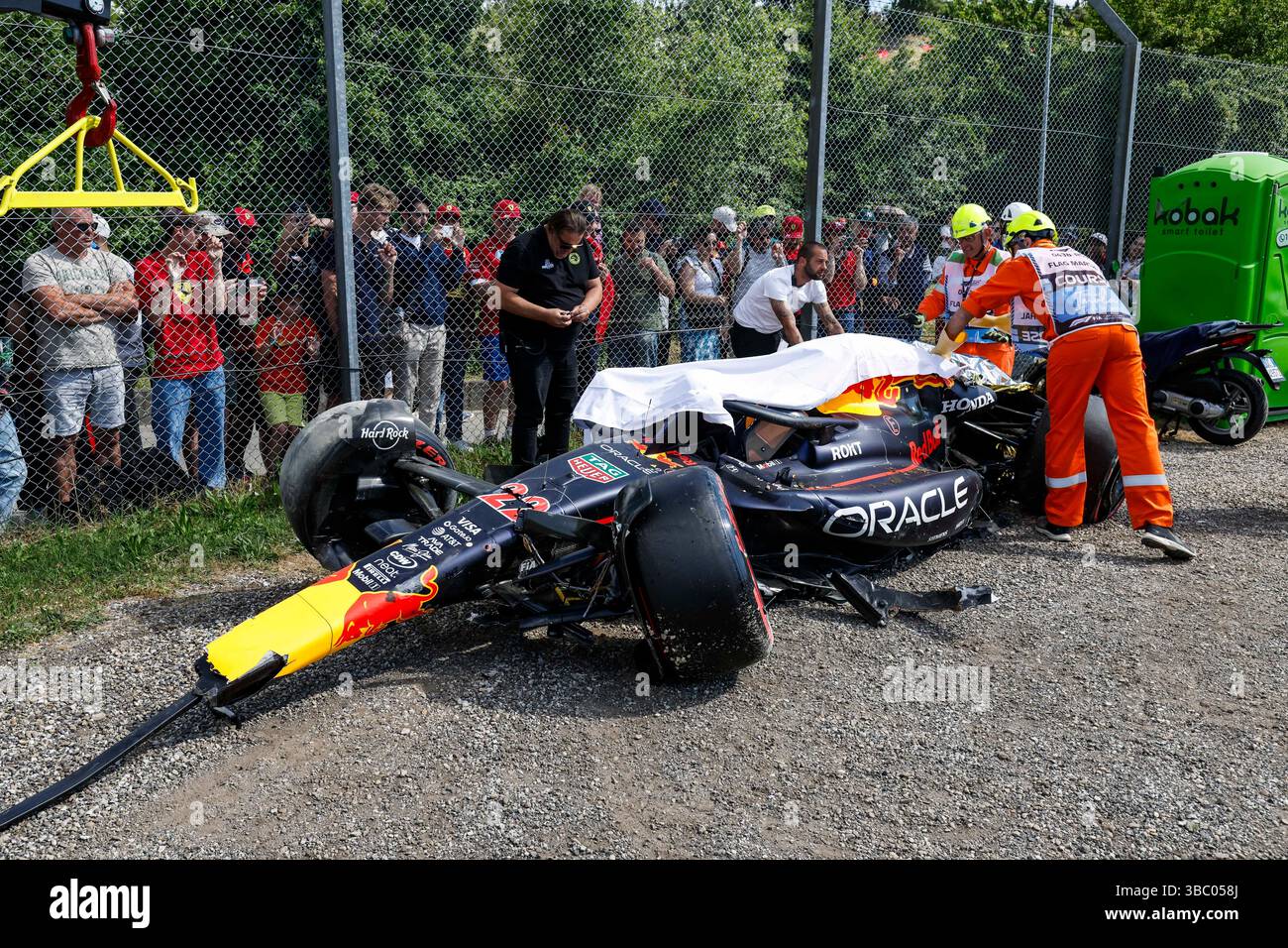 Imola, Italy. 17th May, 2025. Car of #22 Yuki Tsunoda (JPN, Oracle Red ...