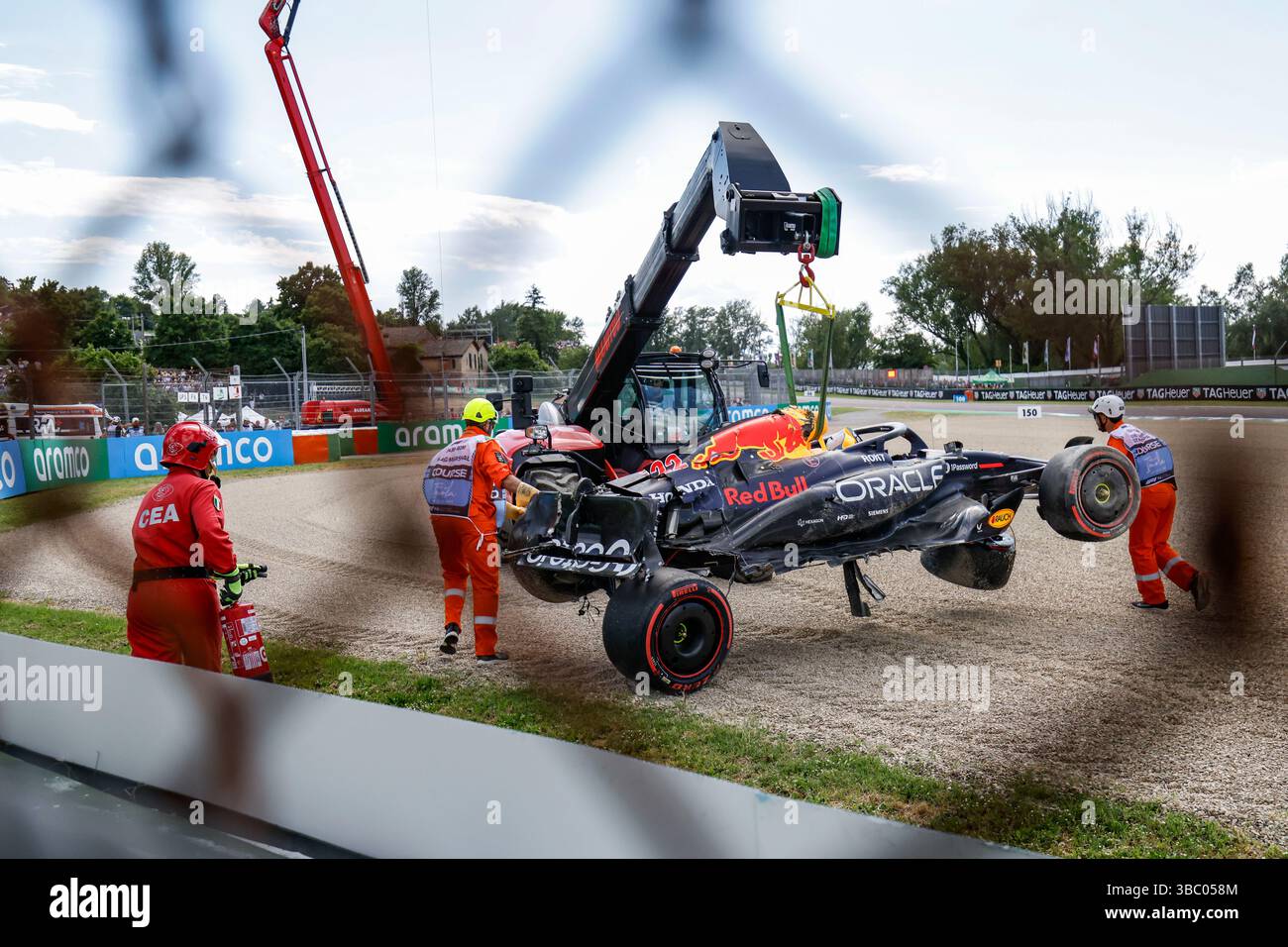 Imola, Italy. 17th May, 2025. Car of #22 Yuki Tsunoda (JPN, Oracle Red ...