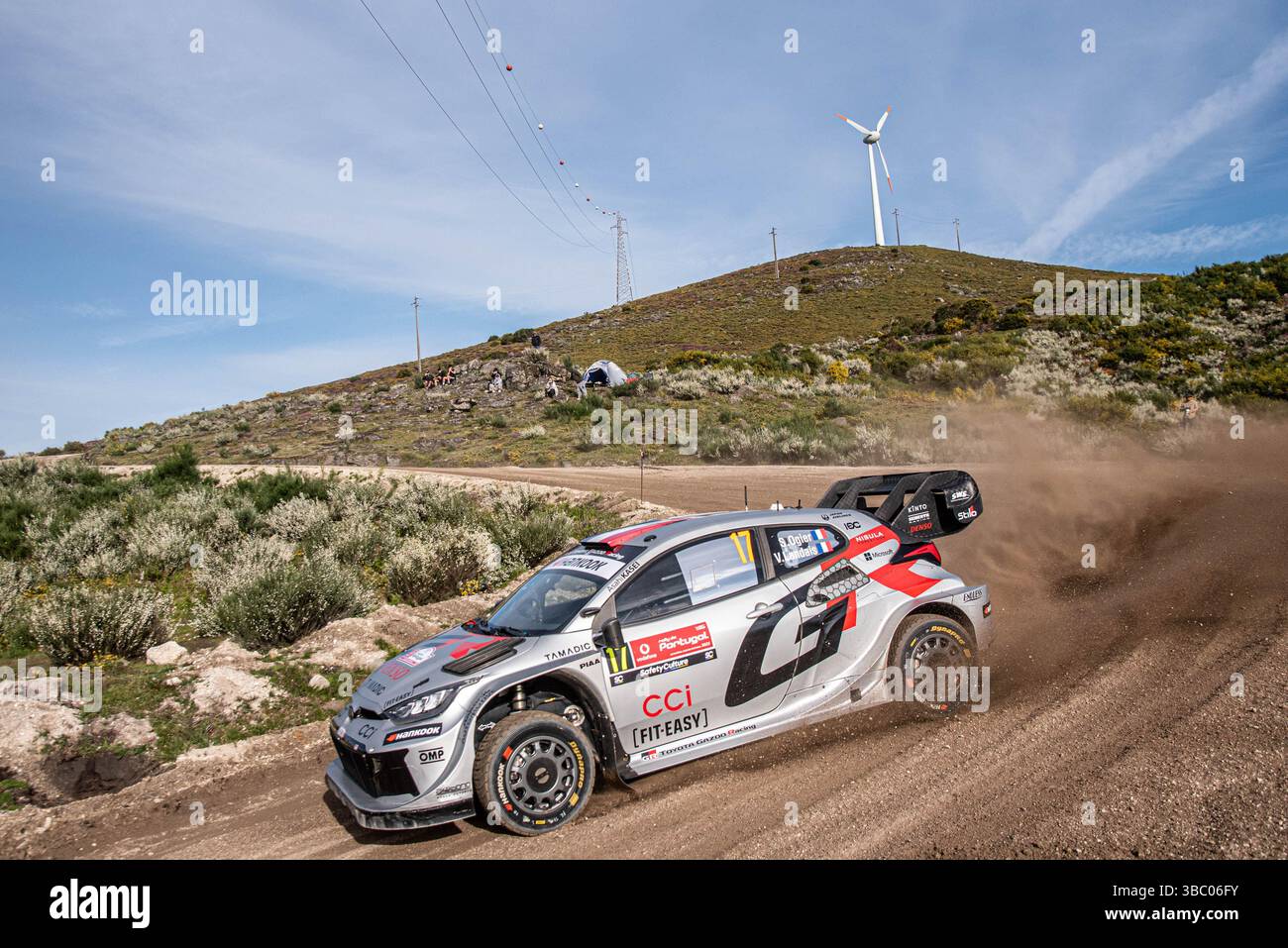 Sébastien OGIER(Fra),Vincent LANDAIS(Fra) on a TOYOTA GR Yaris Rally1 ...