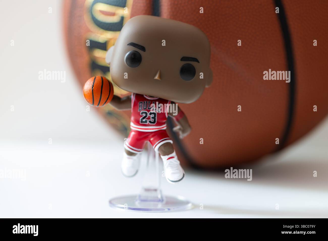 Lviv, Ukraine - May 16, 2025: Funko Pop! NBA: Bulls Michael Jordan ...