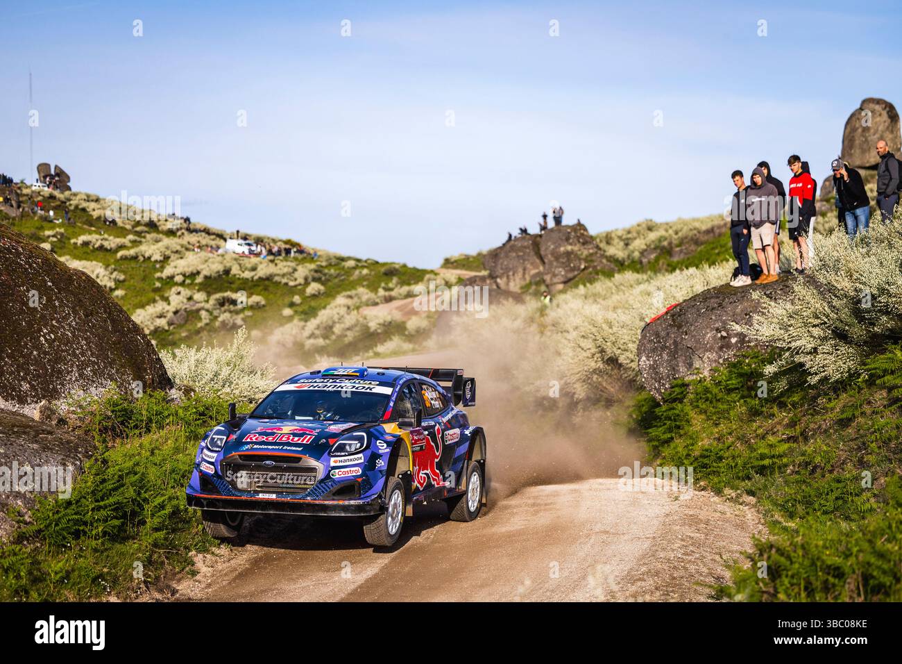 55 Joshua MCERLEAN, Eoin TREACY, Ford Puma Rally1, action during the 2025 Rally de, Portugal ...