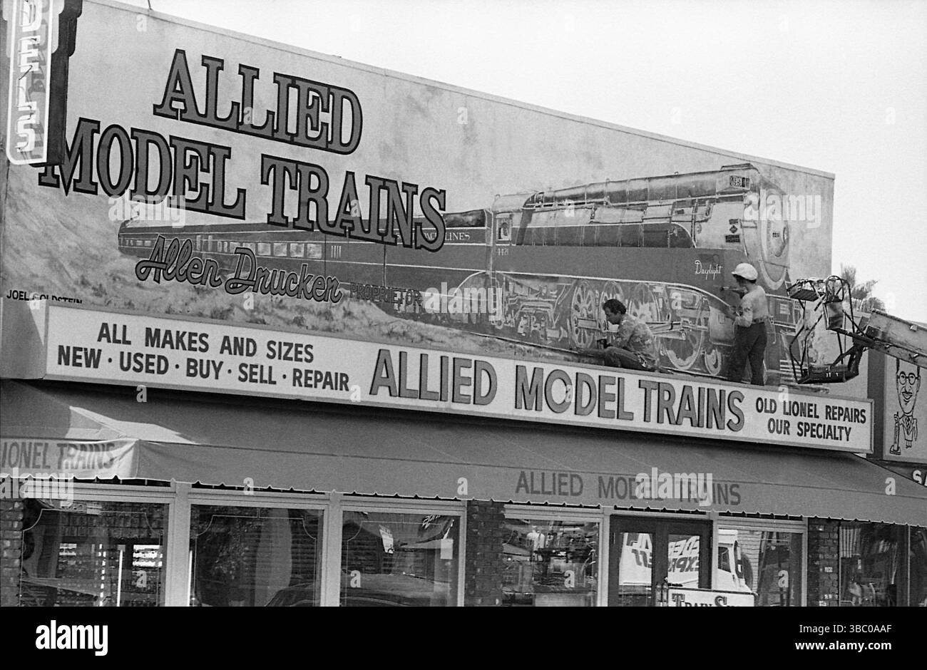 Culver City, CA, USA, approx. 1989. Exterior view of Allied Model ...