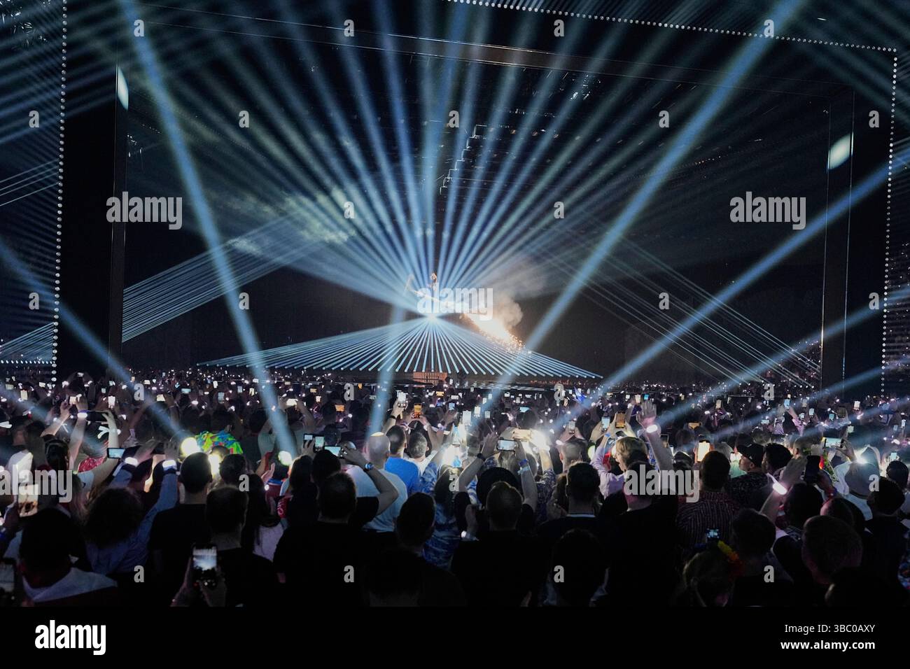 Erika Vikman from Finland performs the song "ICH KOMME" during the Grand Final of the 69th ...