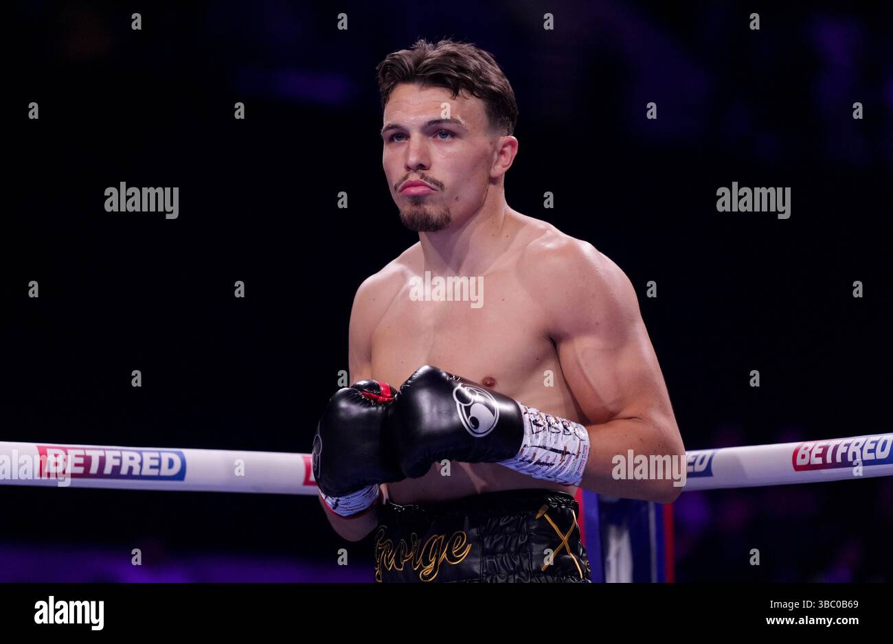 George Liddard before his Middleweight bout against Aaron Sutton at the ...