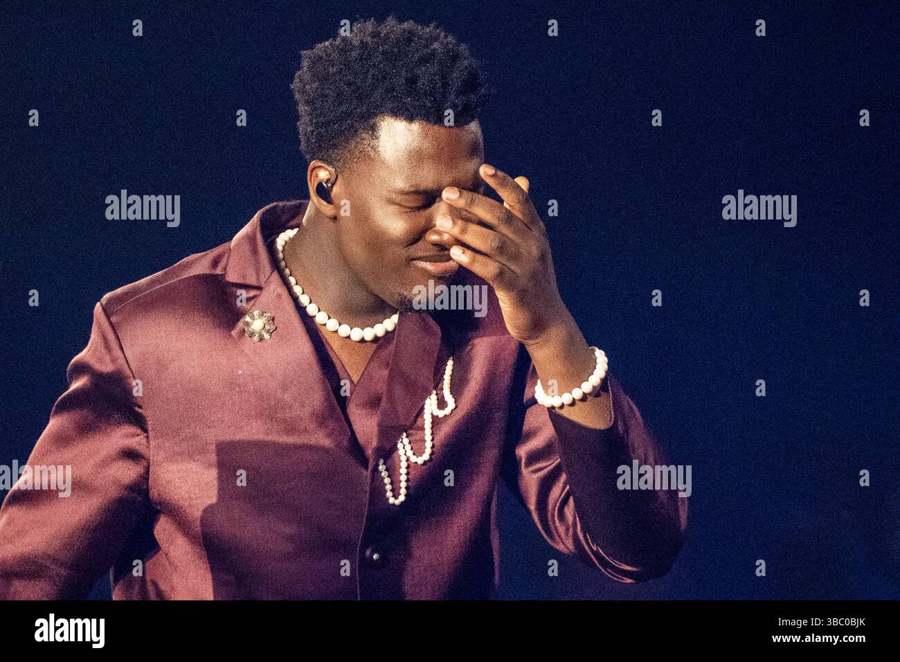 Basel, Switzerland. 17th May 2025. BASEL - Claude is performing in the ...