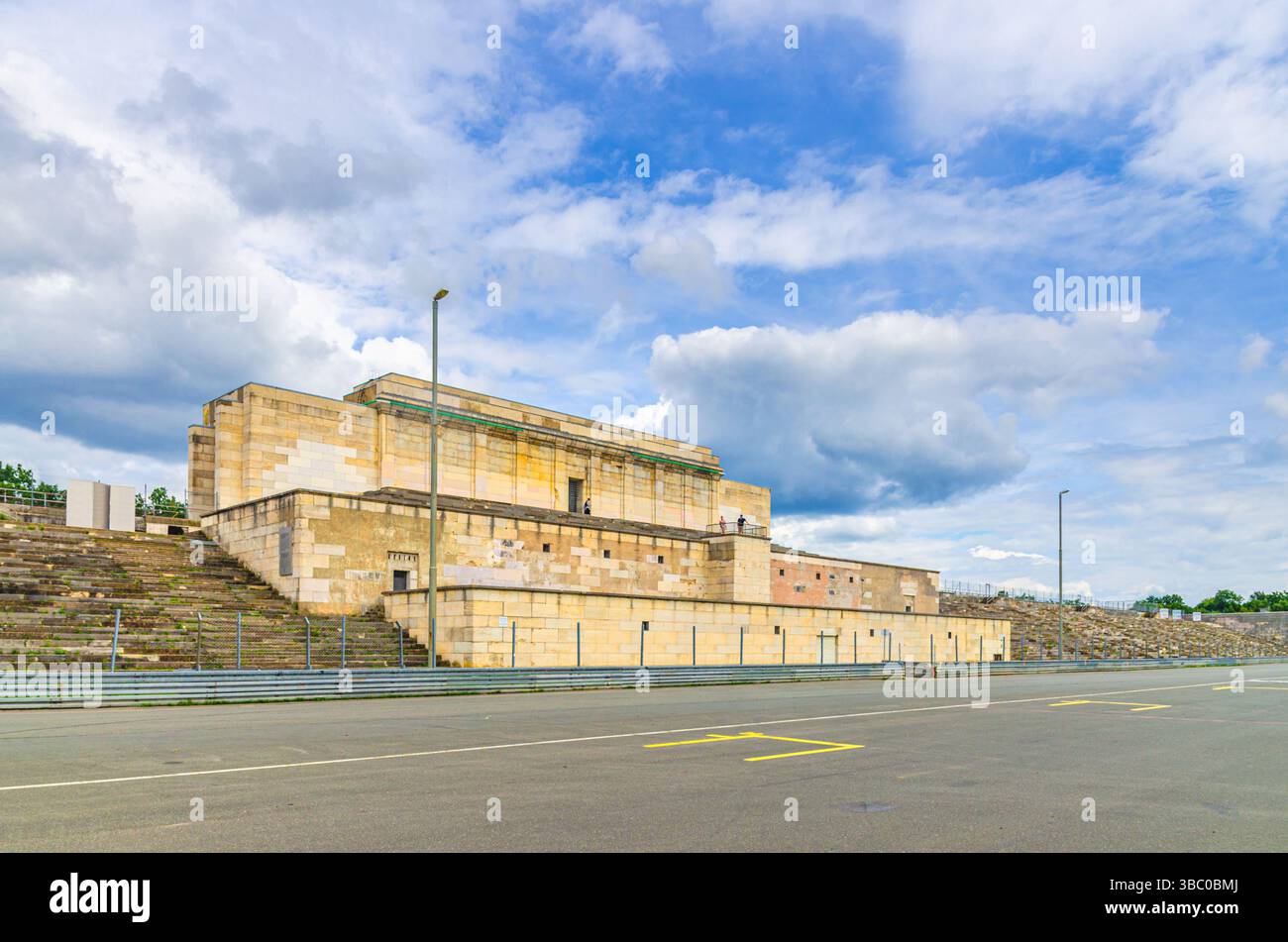 Zeppelinfeld Zeppelin Field Zeppelinwiese with grandstand and stand ...