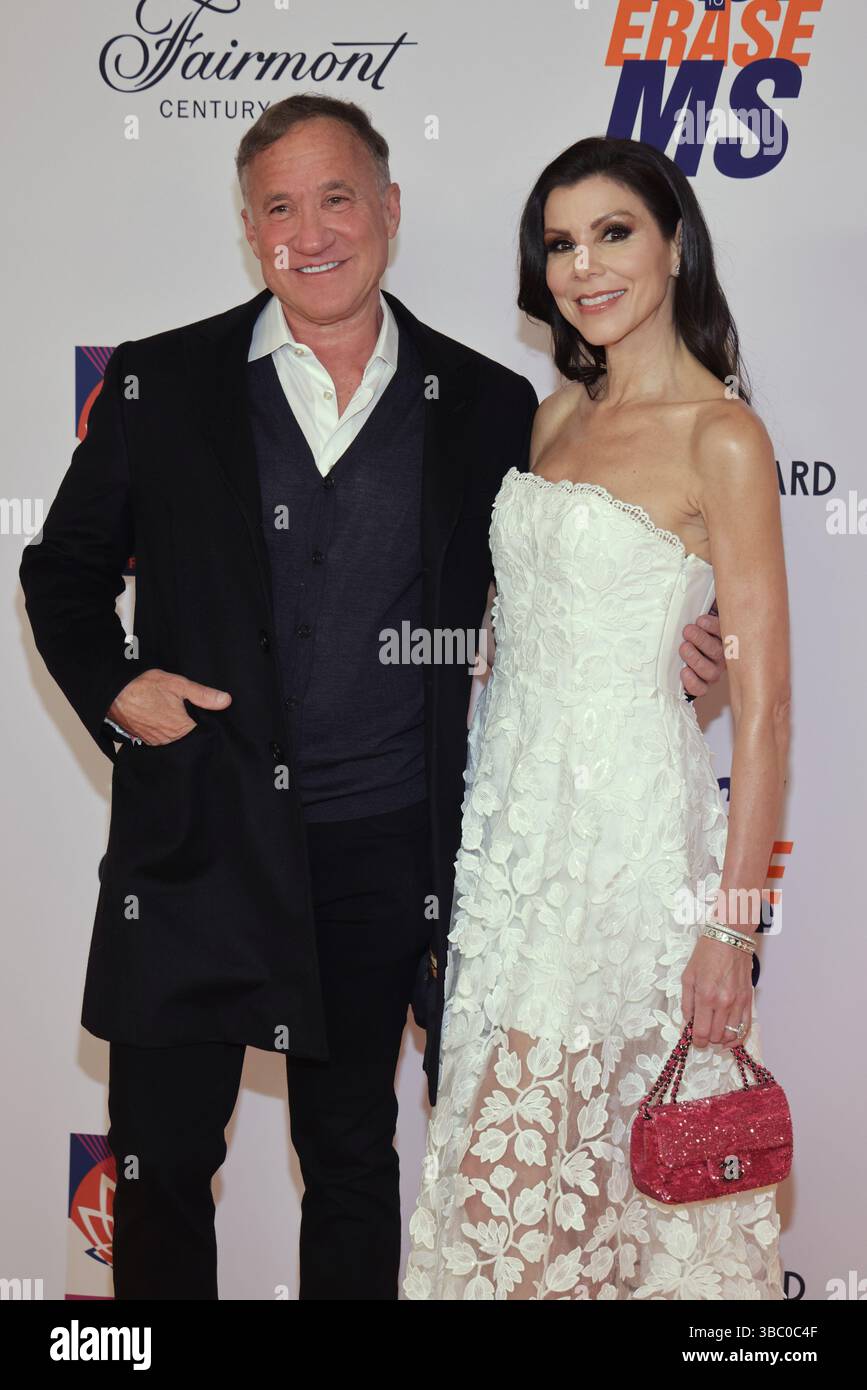 Terry Dubrow and Heather Dubrow attends the 32nd Annual Race To Erase ...