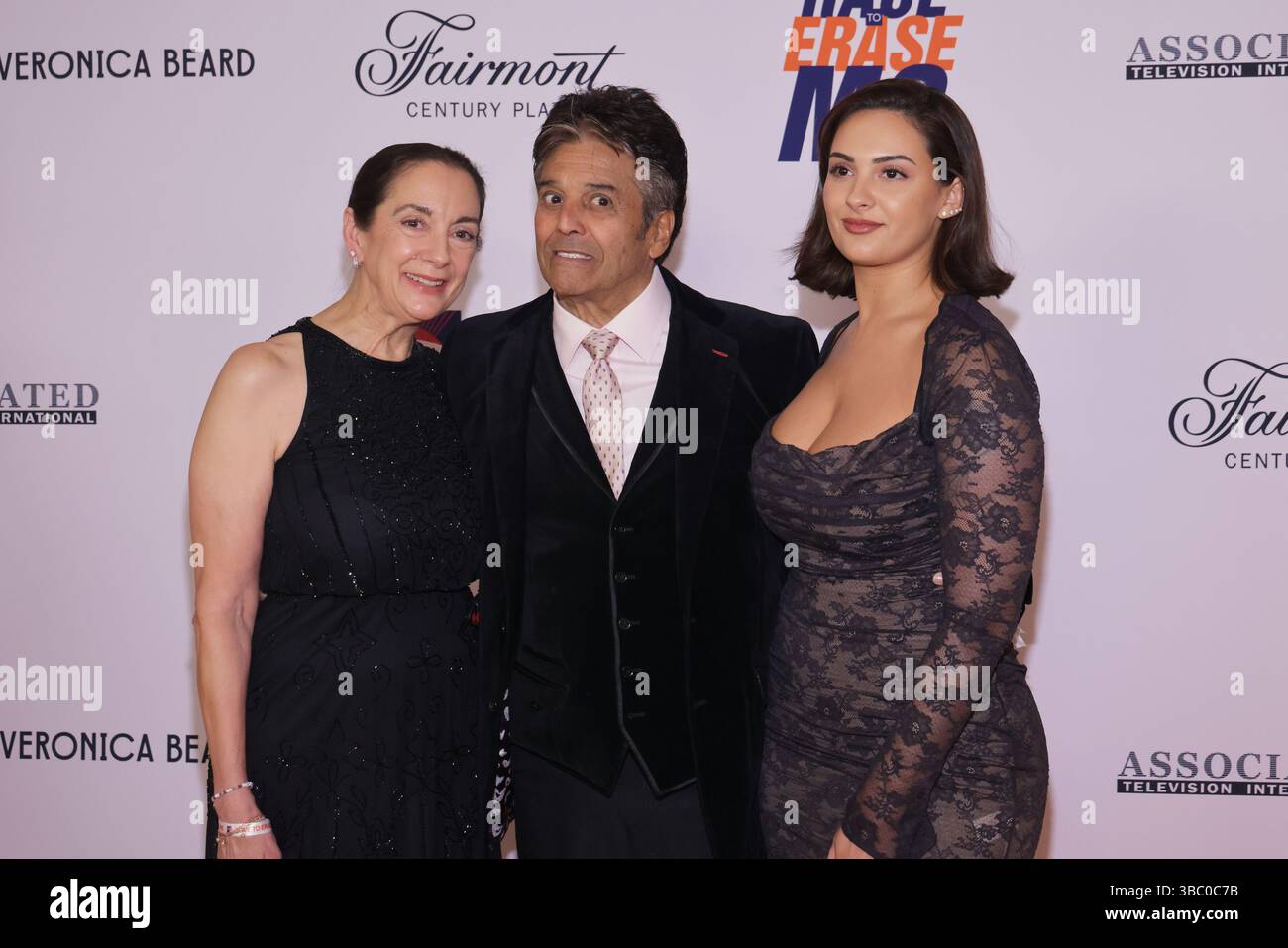 Nanette Mirkovic, Erik Estrada and Francesca Natalia Estrada attends ...