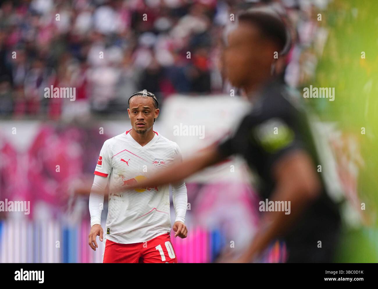 May 17 2025: Xavi Simons of RB Leipzig looks on during a 1. Bundesliga ...
