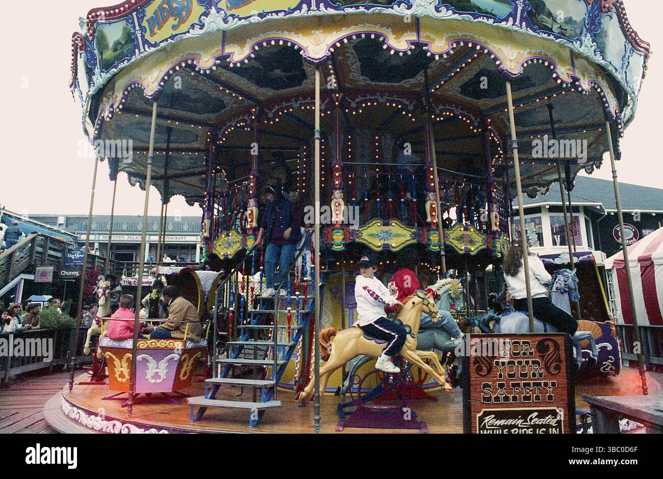 The Carousel at Pier 39 in San Francisco, CA, USA, approx. 1998 Stock ...