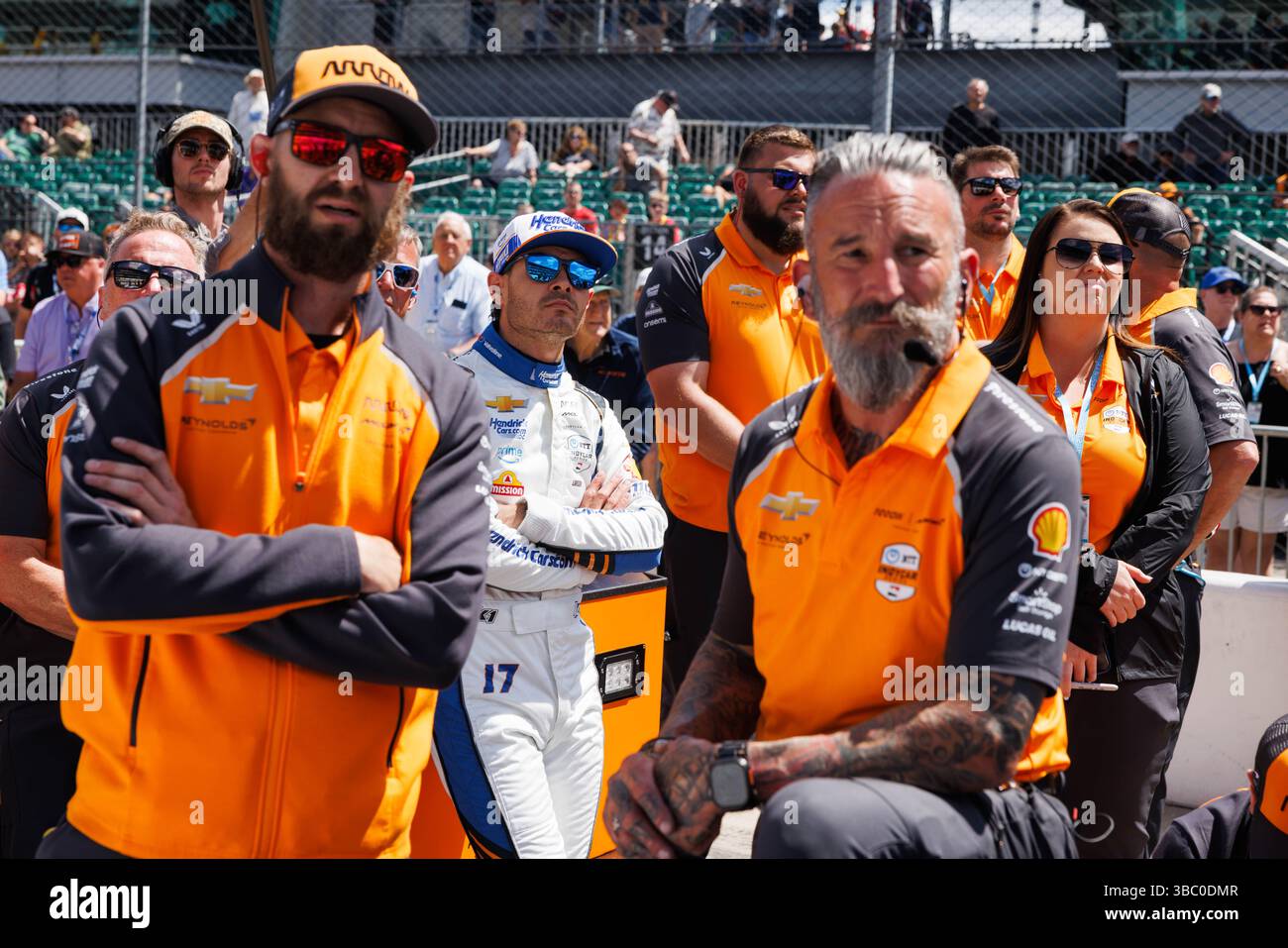 Indianapolis, USA. 17th May, 2025. INDIANAPOLIS, INDIANA - May 17: Kyle ...