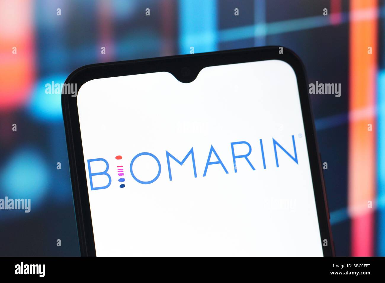 Canada. 17th May, 2025. In this photo illustration, the BioMarin ...