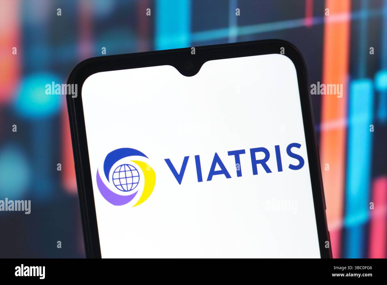 Canada. 17th May, 2025. In this photo illustration, the Viatris logo is ...