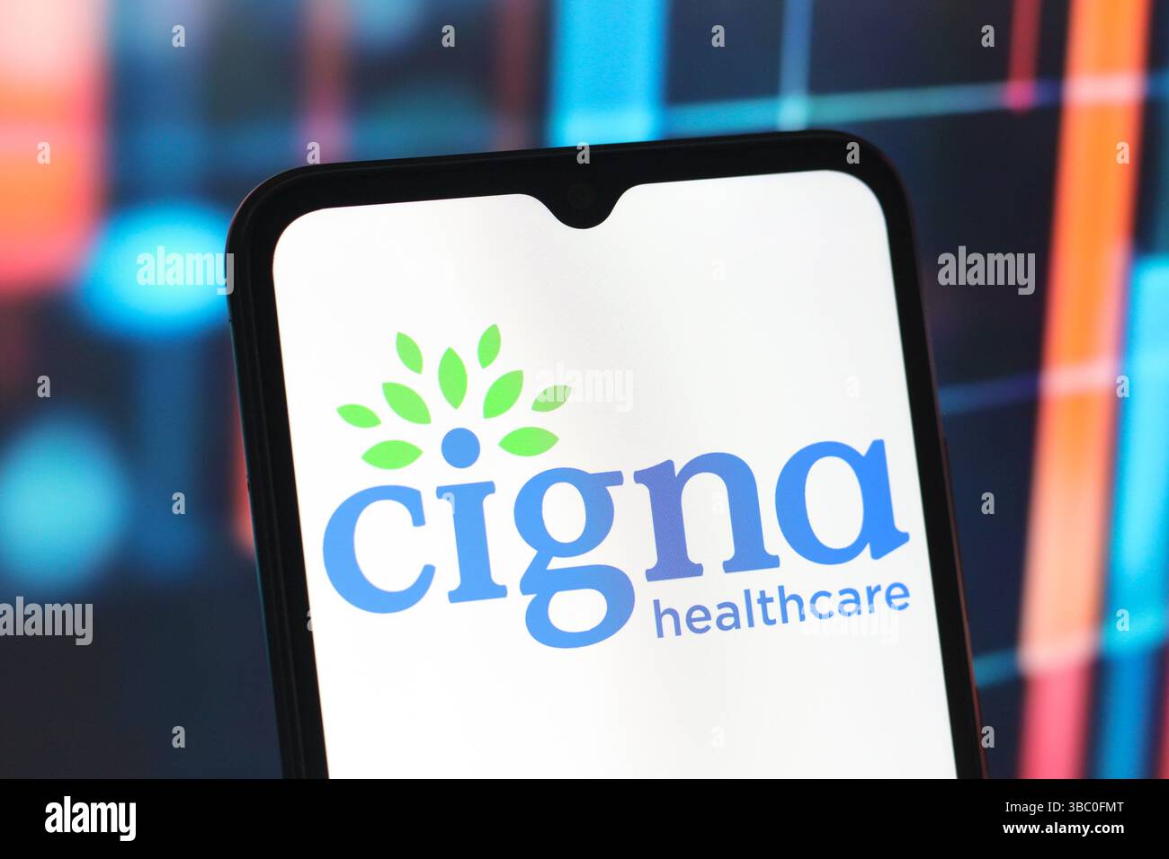 Canada. 17th May, 2025. In this photo illustration, the Cigna ...