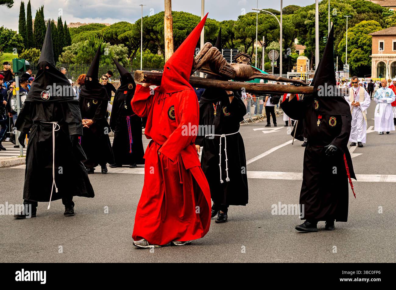 The Jubilee of the Brotherhoods in Rome ROME, ITALY - MAY 17 ...