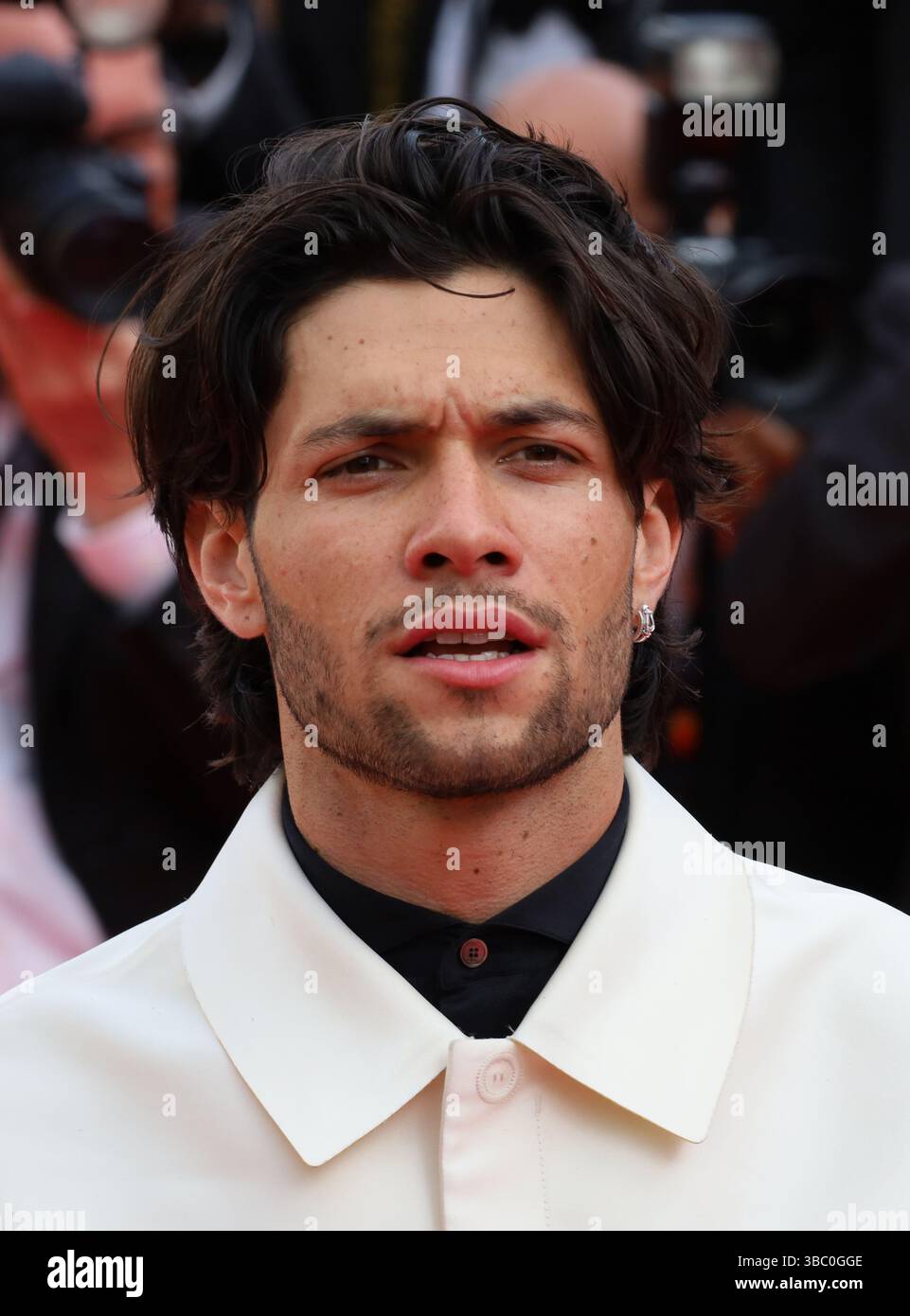 Cannes, France, 17th May, 2025. Paolo Luka-Noé arriving on the red ...