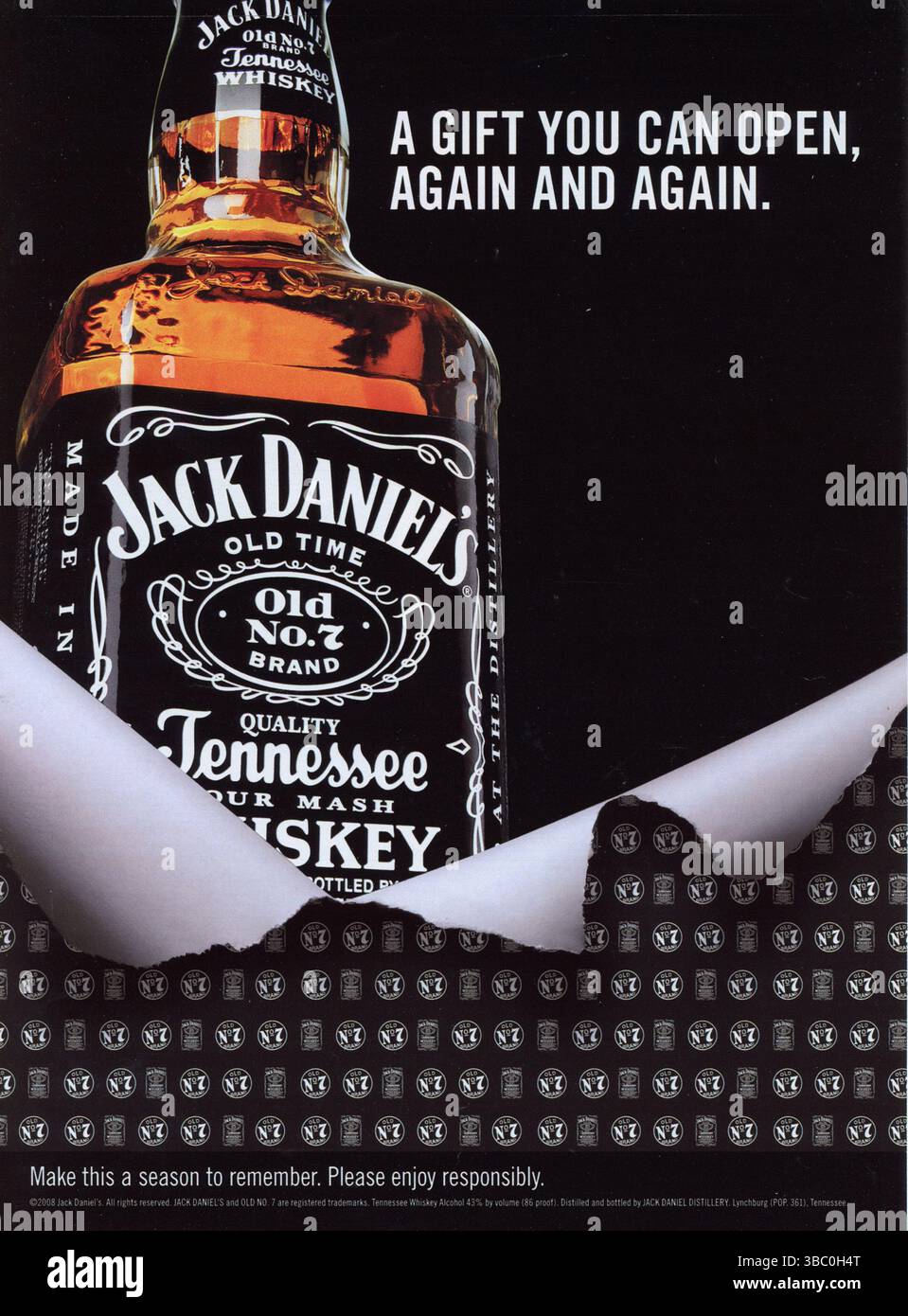 Vintage "Playboy" magazine December 2008 issue advert, USA Stock Photo ...