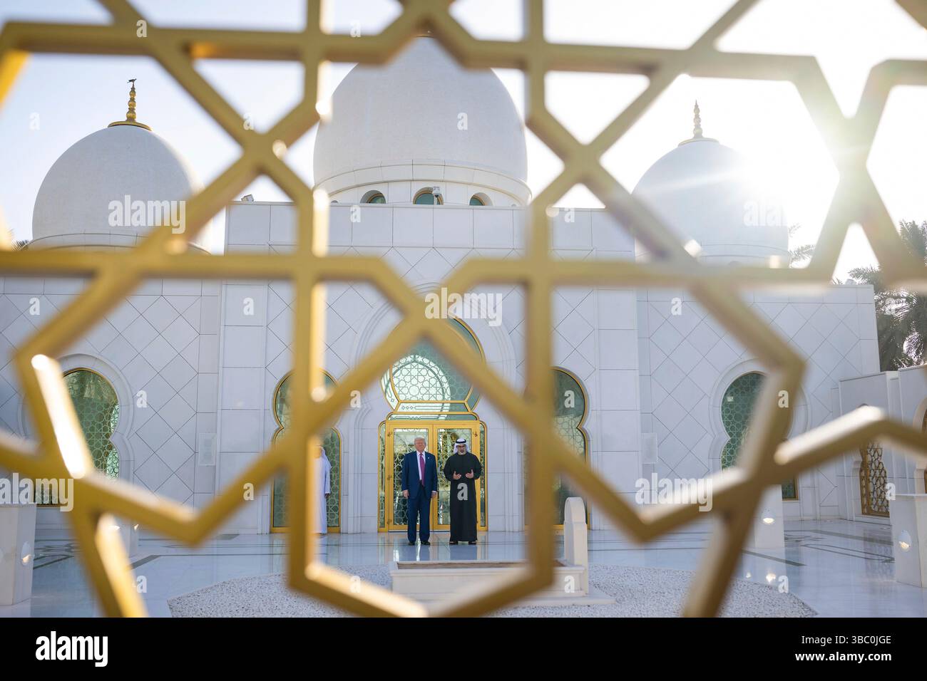 Abu Dhabi, United Arab Emirates. 15 May, 2025. U.S President Donald ...
