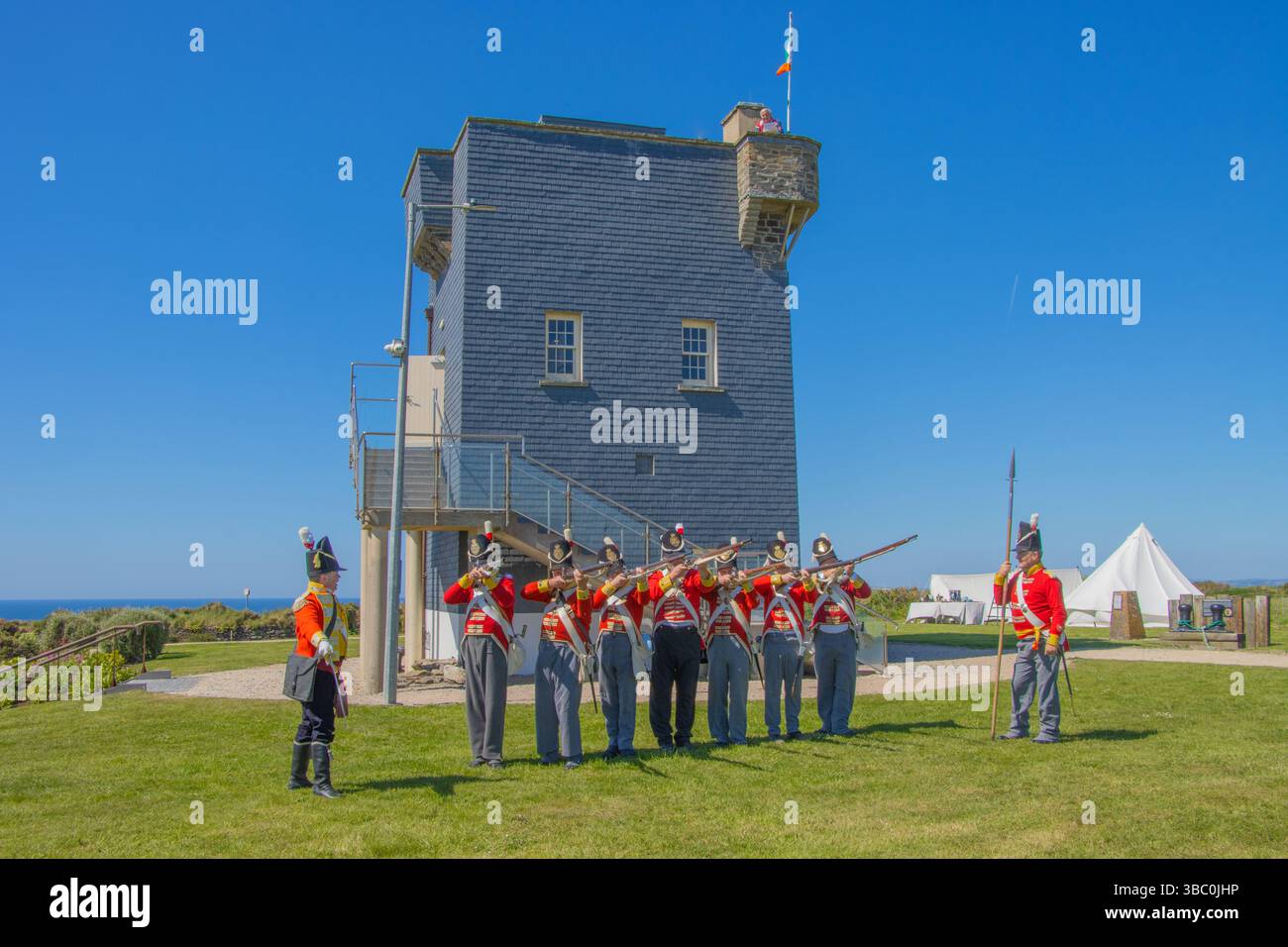 LOrd Edwards Own Reinacttment group at the Old Head of Kinsale, May ...