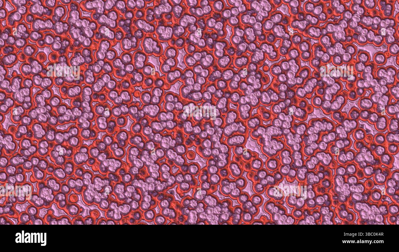 Organic Red Pebble Texture - Seamless High-Detail Pattern for Sci-Fi ...