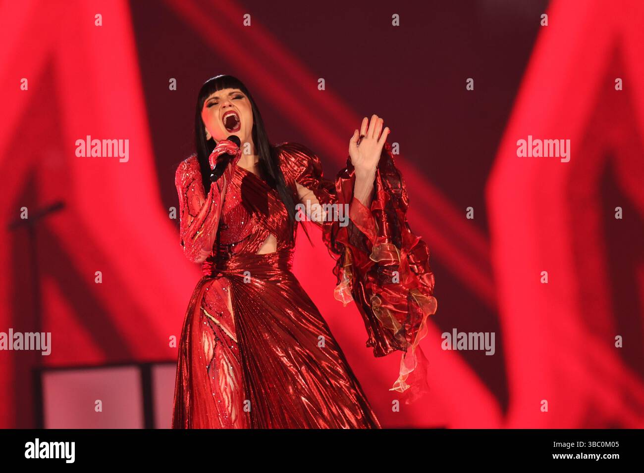 Basel, Switzerland. 17th May, 2025. Shkodra Elektronike from Albania ...