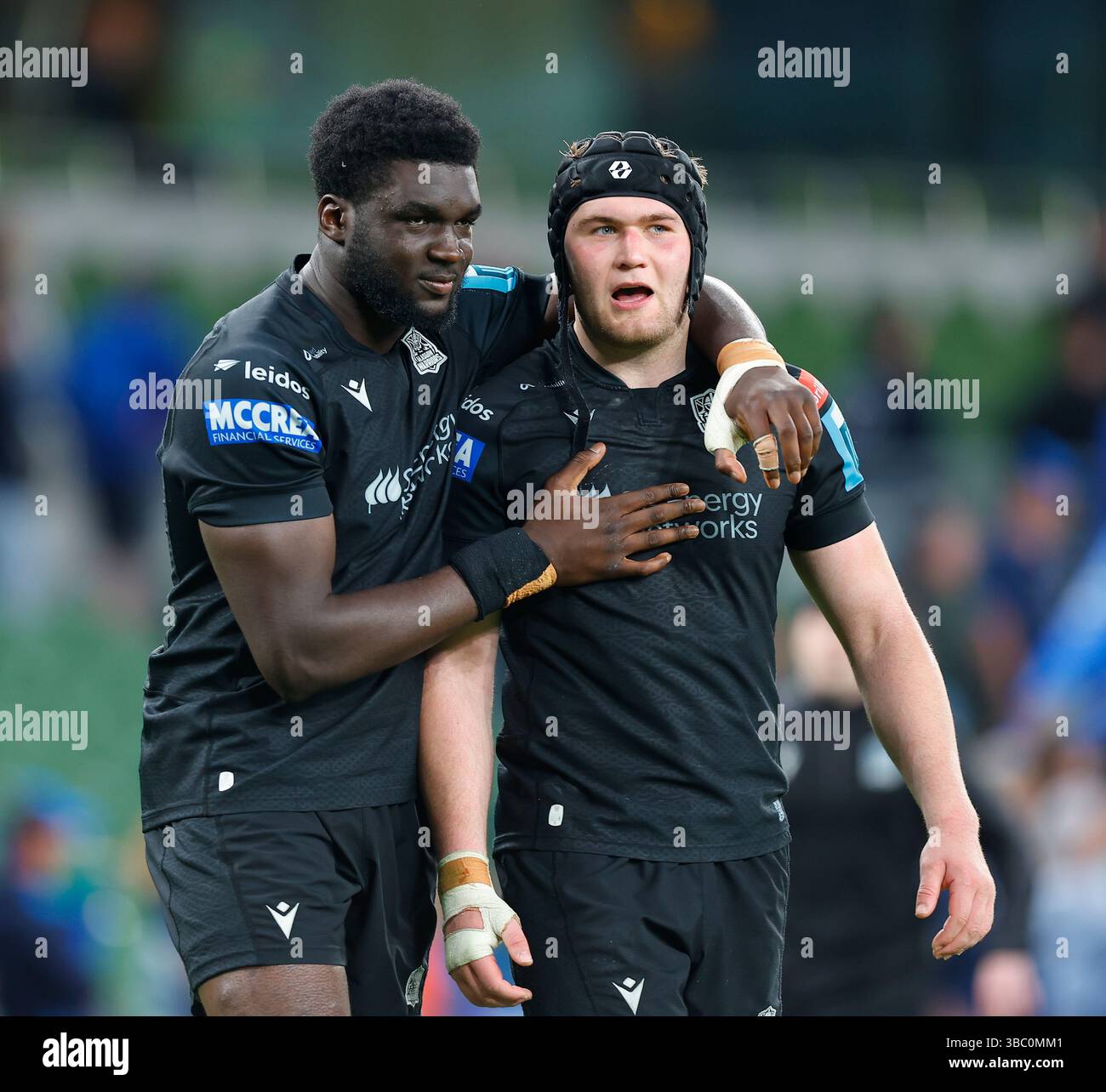 Aviva Stadium, Dublin, Ireland. 17th May, 2025. United Rugby ...