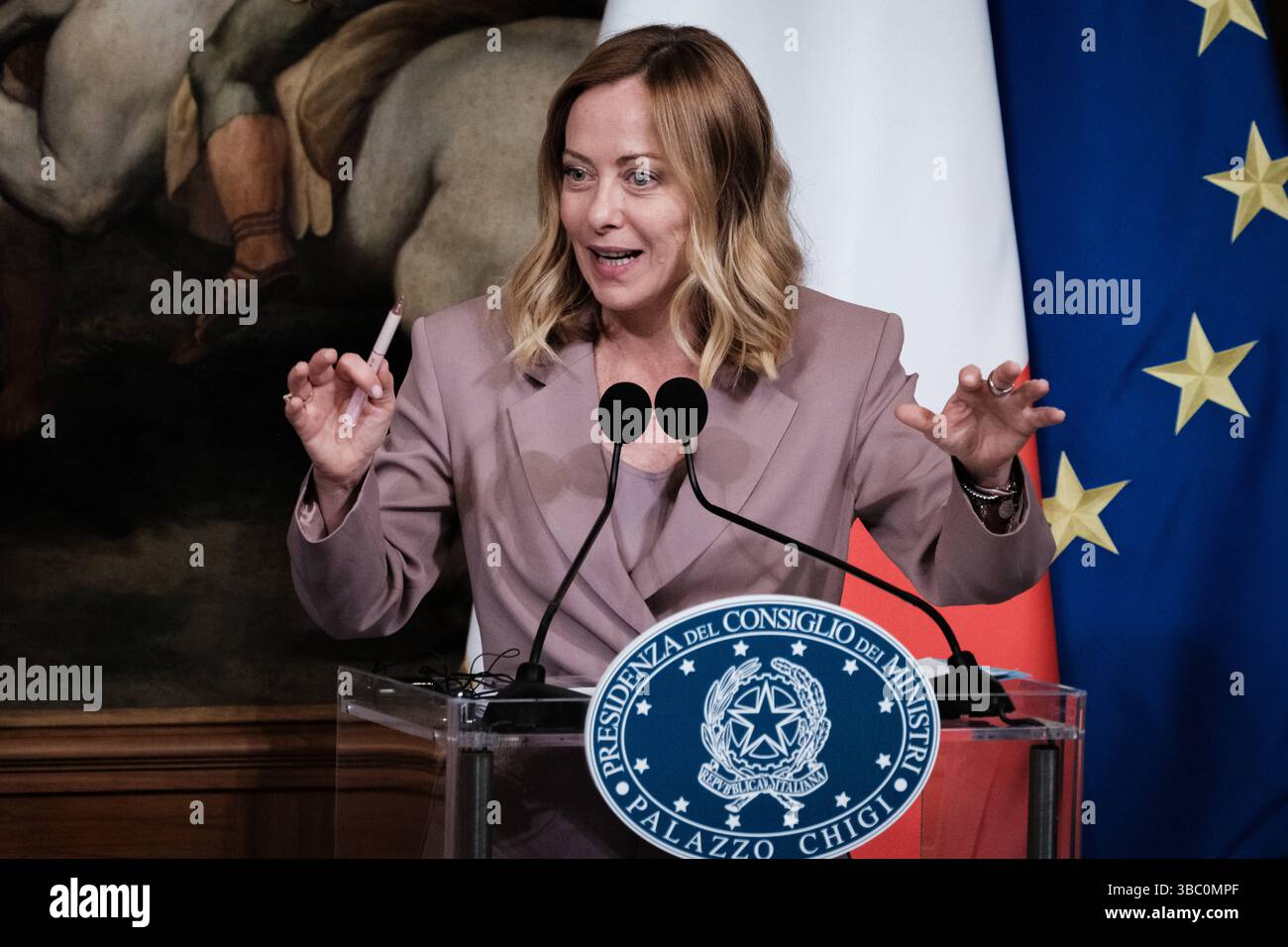 Rome, institutional visit of the Chancellor of the Federal Republic of ...