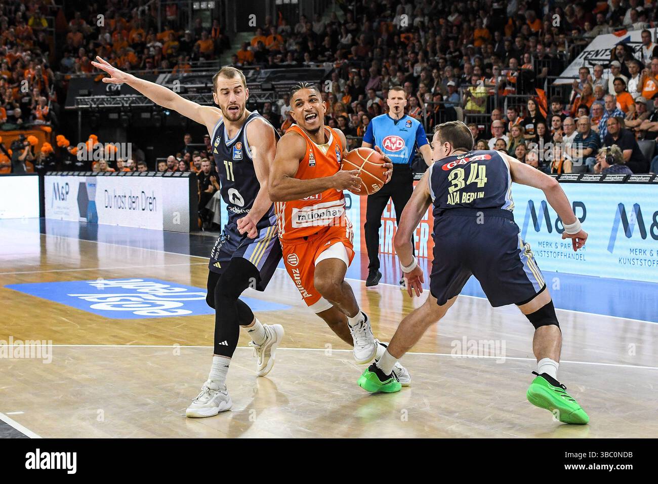 17.05.2025, ratiopharm arena, Neu-Ulm, GER, BBL, Playoffs, ratiopharm ...