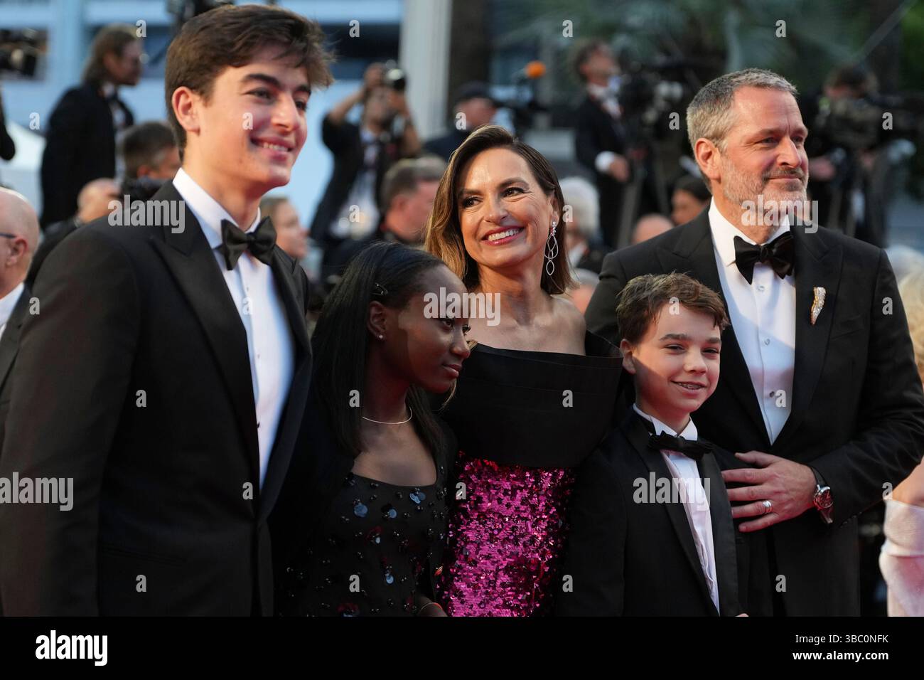 August Miklos Friedrich Hermann, from left, Amaya Josephine Hermann ...
